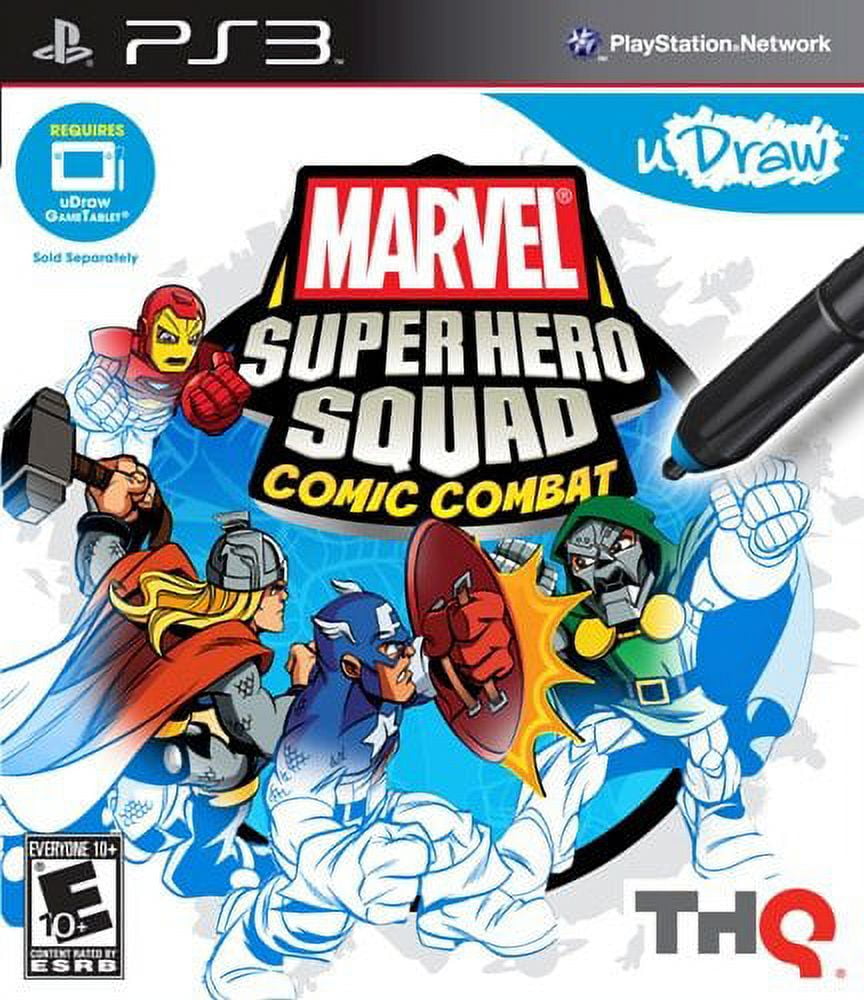 OPEN PACKAGE SPECIAL: Marvel Super Hero Squad: Comic Combat PS3 ...
