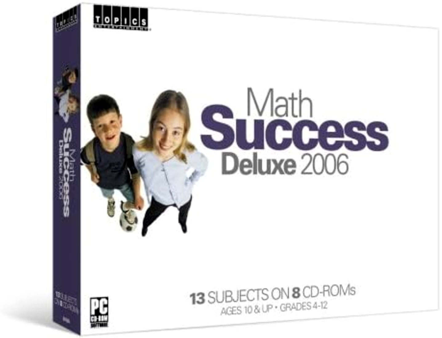 OPEN PACKAGE SPECIAL: Math Success Deluxe 2006 - 13 Subjects 8 CD Set ...