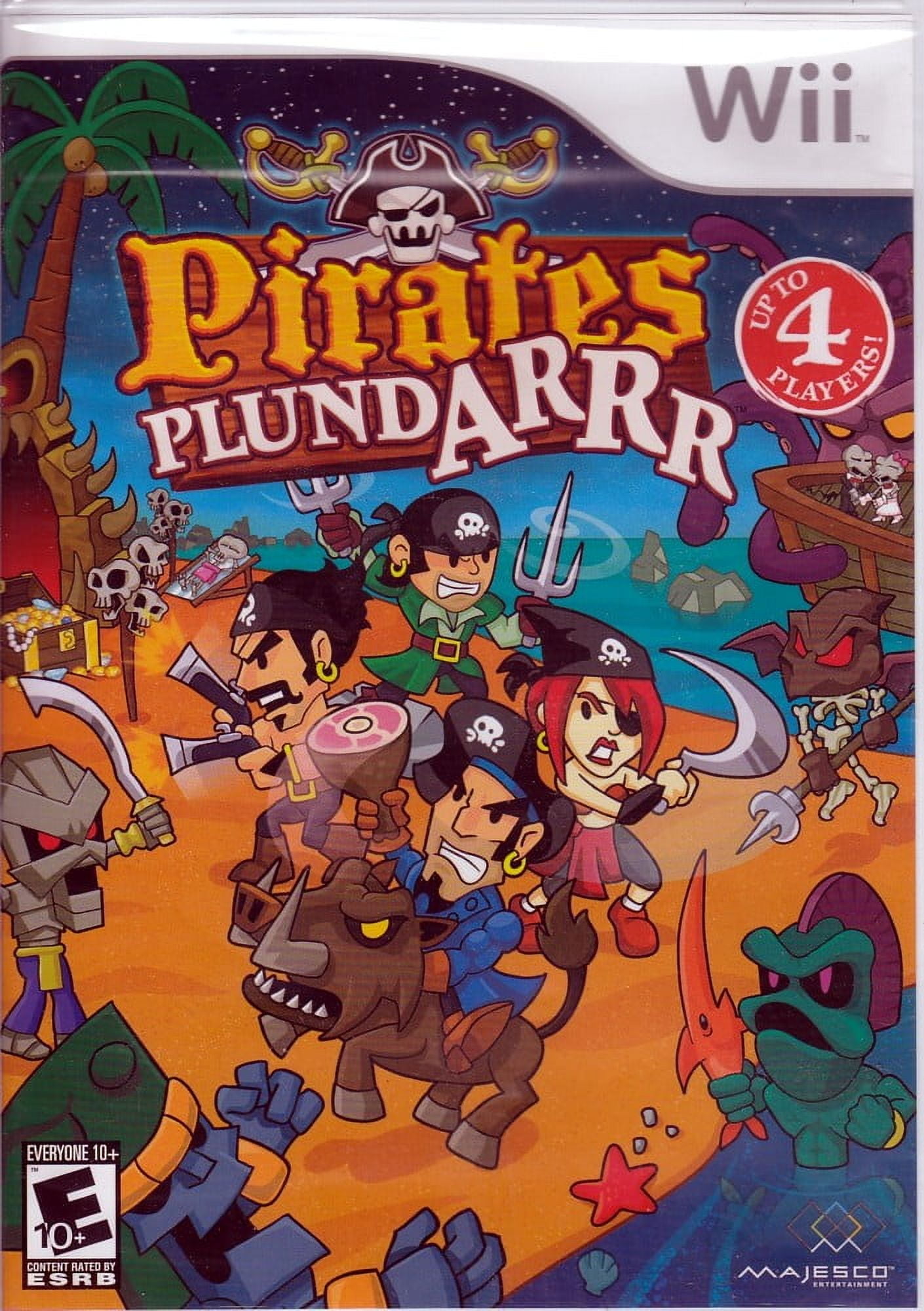 OPEN PACKAGE SPECIAL: PIRATES PLUND-ARR WII Game ~ Ahoy Matey ...