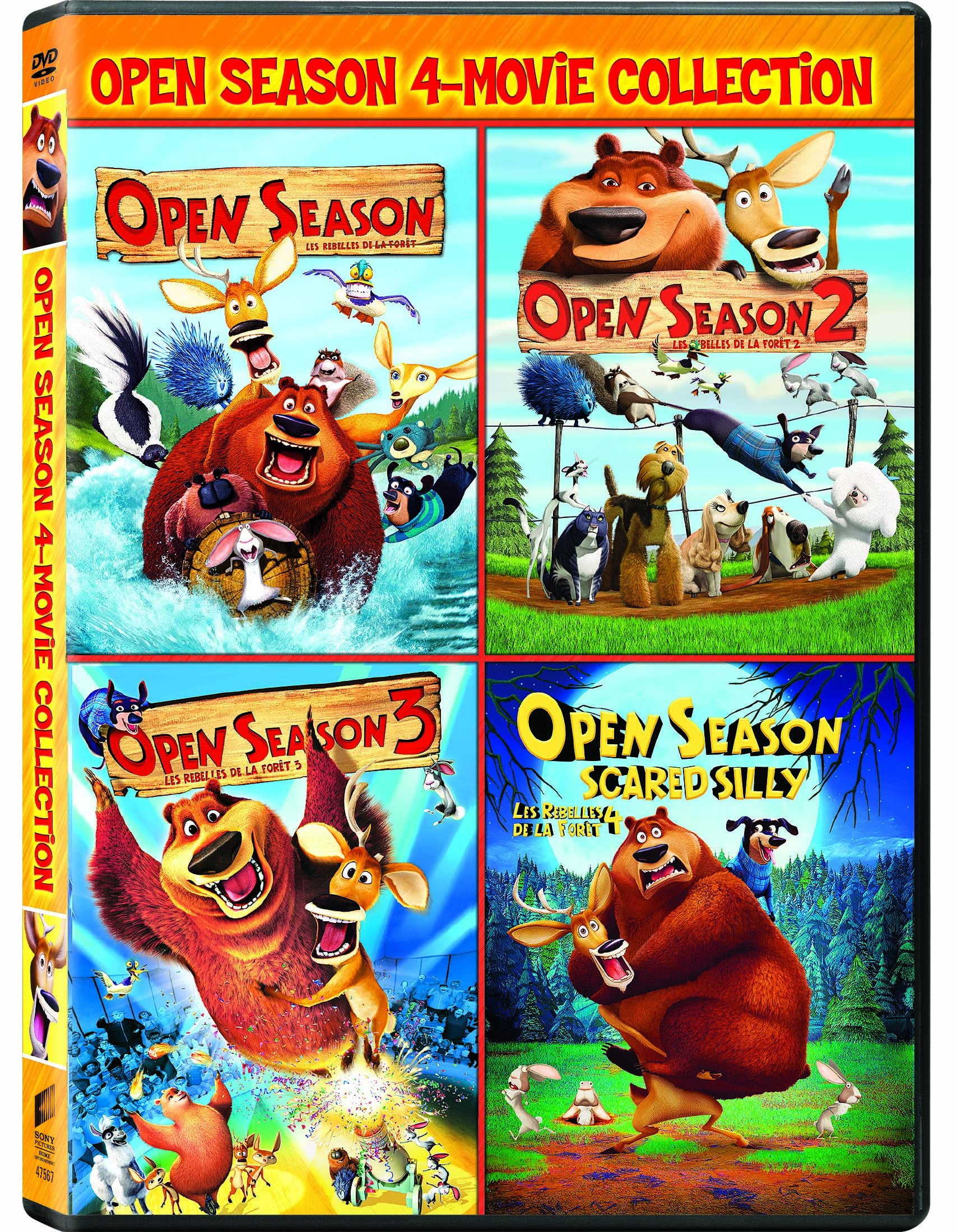 OPEN SEASON (2006) / OPEN SEASON 2 / OPEN SEASON 3 / OPEN SEASON ...