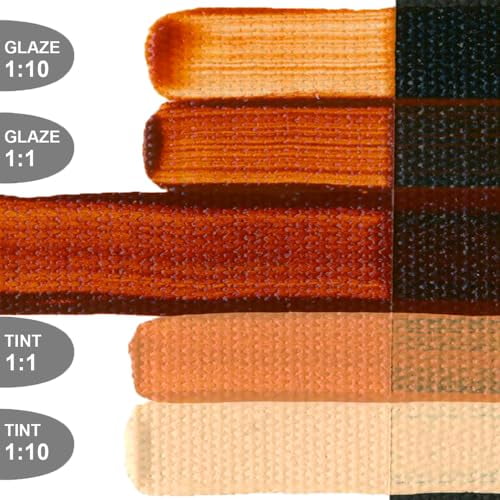 OPEN Slow-Drying Acrylics by GOLDEN, Transparent Red Iron Oxide, 8 fl ...