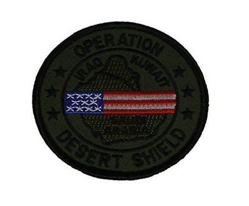 OPERATION DESERT SHIELD IRAQ KUWAIT SAUDI PATCH GULF WAR ODS STORM US ...