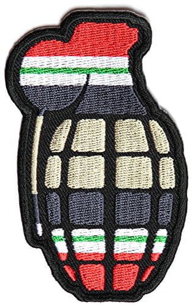 OPERATION IRAQI FREEDOM OIF RIBBON INSIDE GRENADE PATCH - Color ...