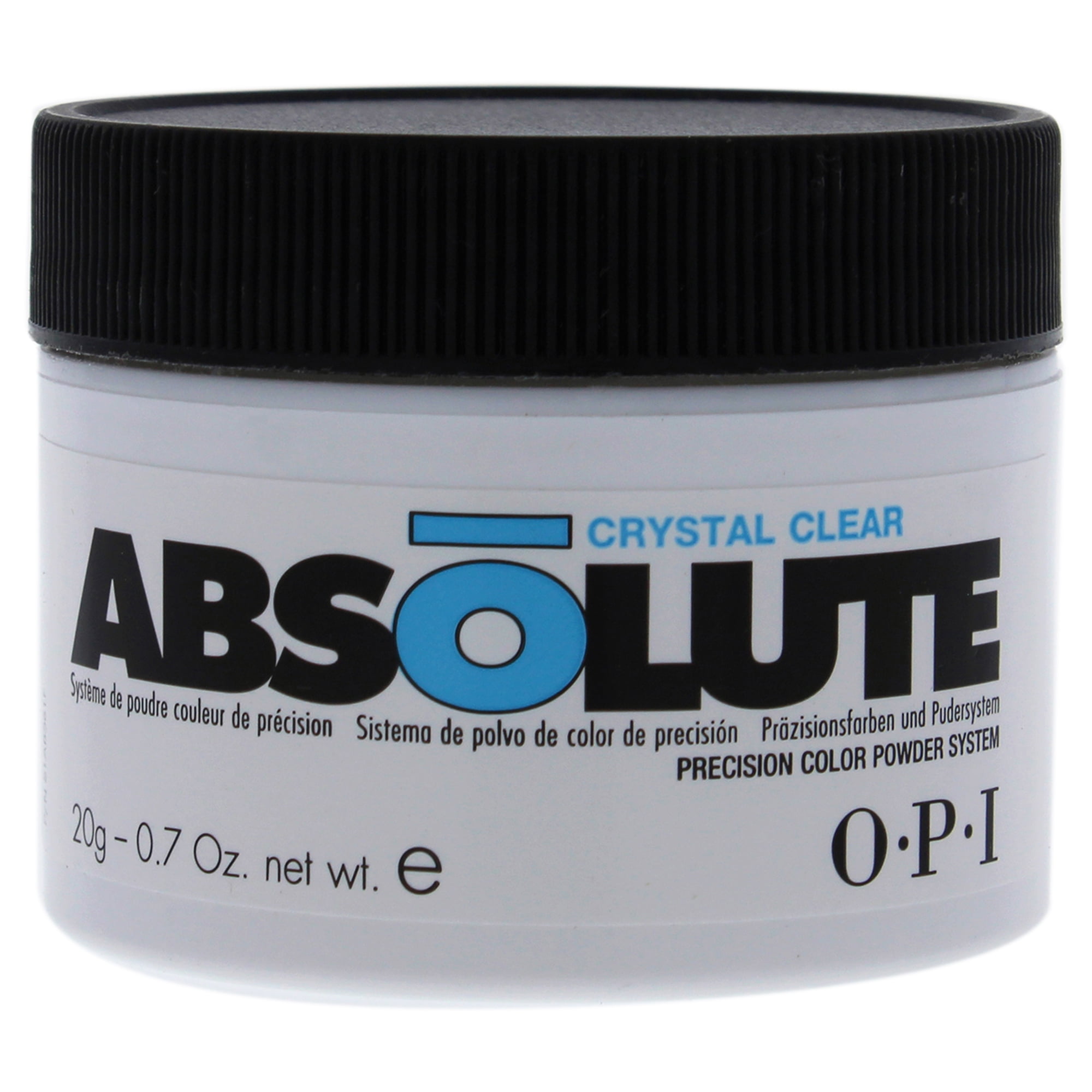 OPI Absolute Crystal Clear Powder Nail Powder, Women, 0.7oz - Walmart.com
