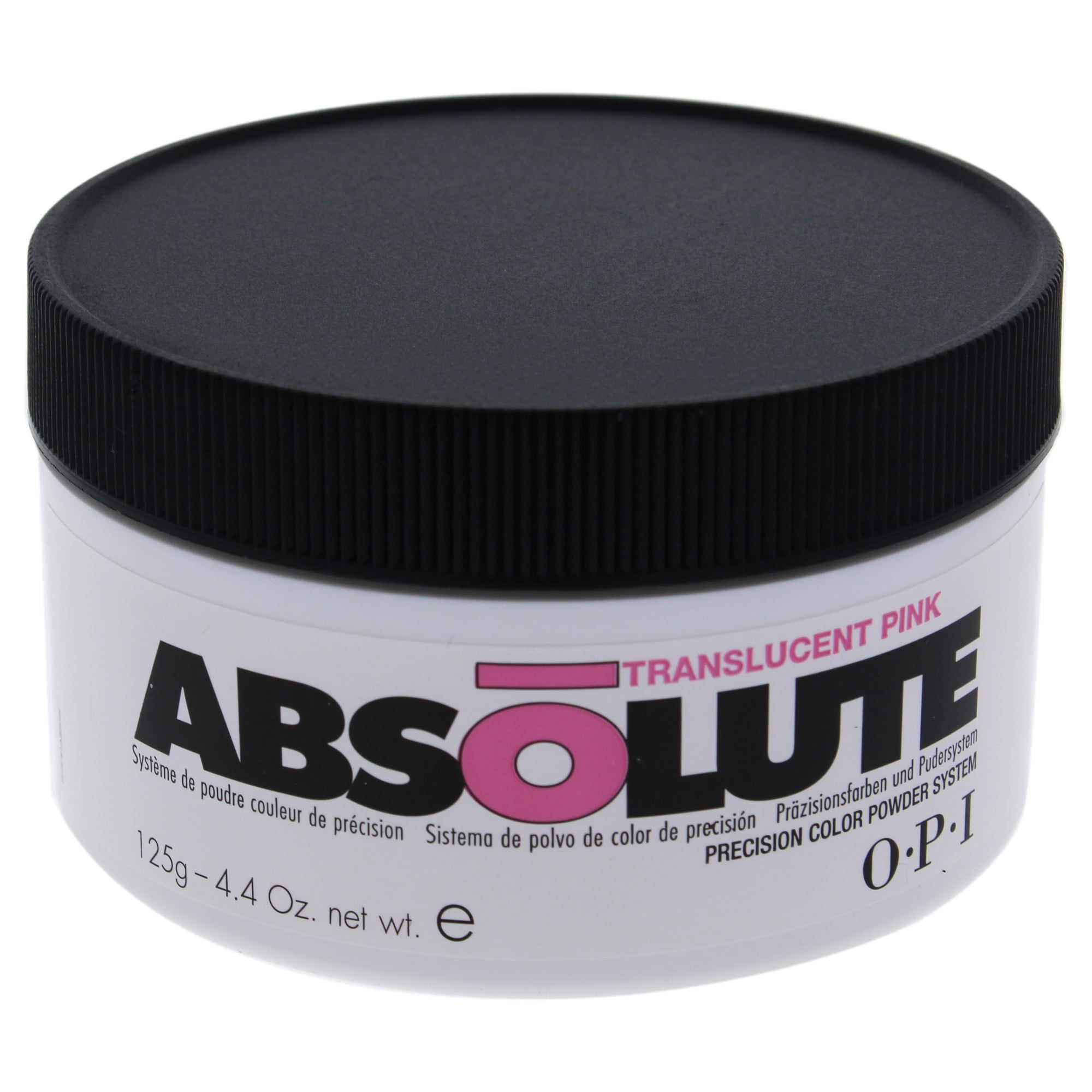 OPI Absolute Translucent Pink Powder Nail Powder, Women, 4.4oz ...