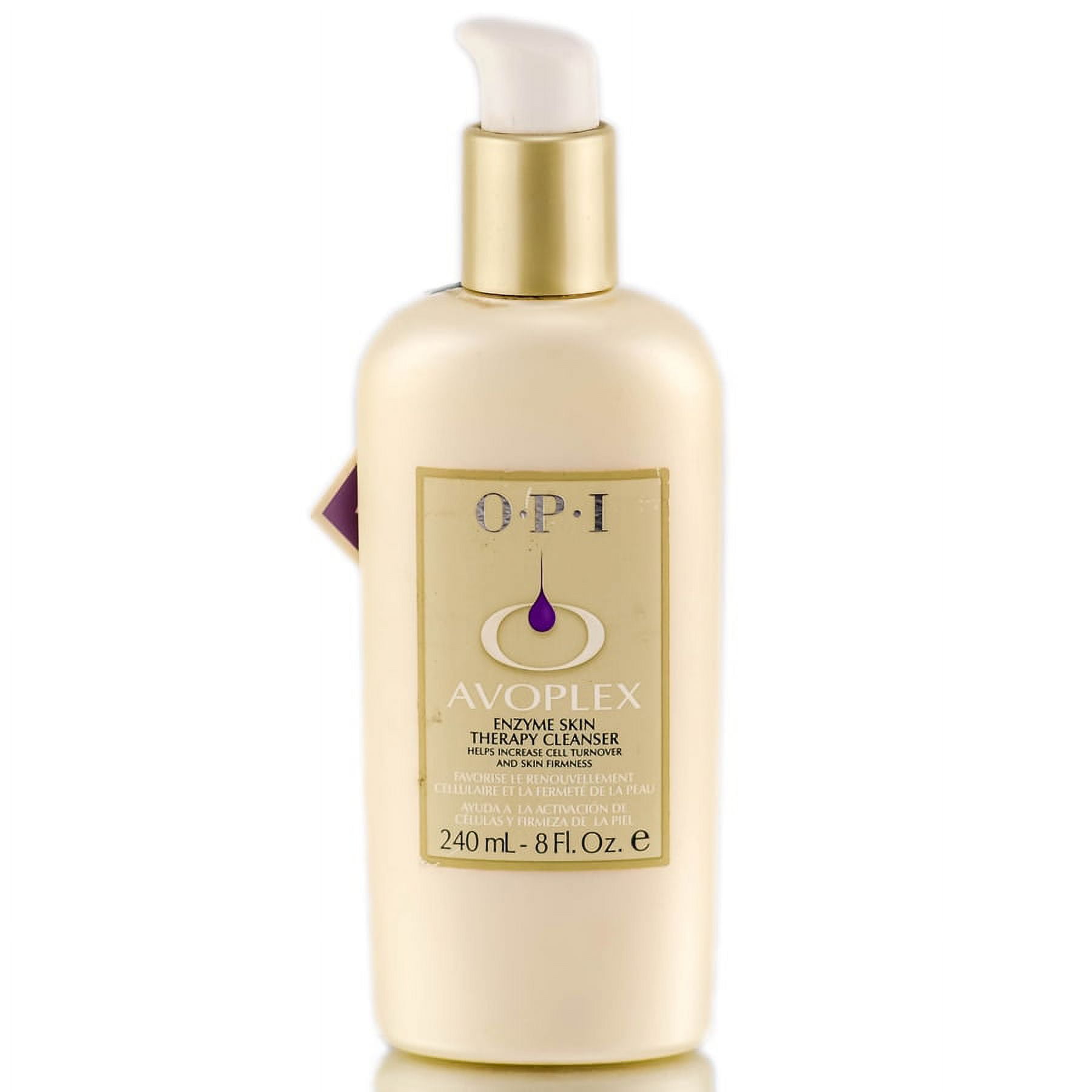 OPI Avoplex Enzyme Skin Therapy Cleanser - Size : 8 oz - Walmart.com