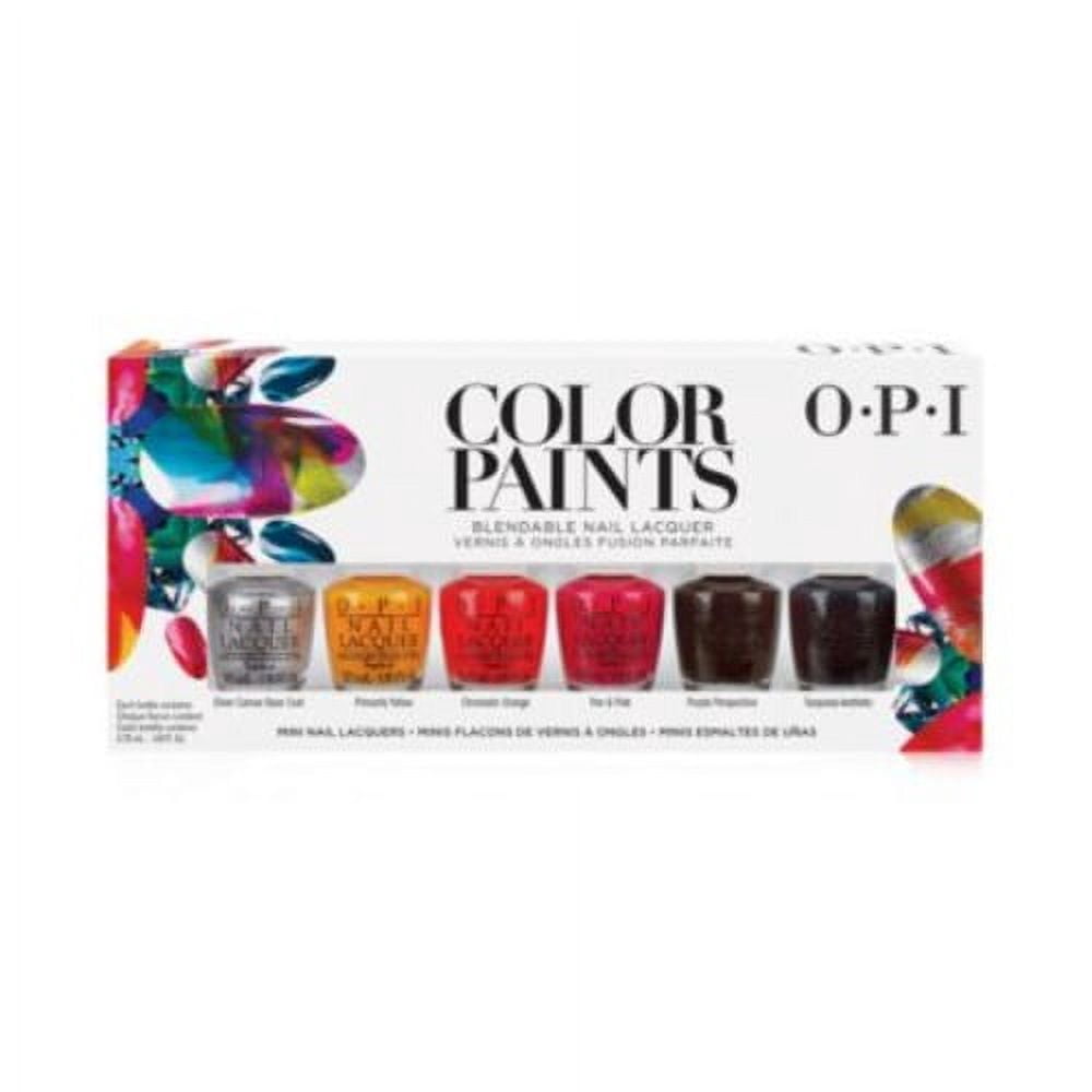 OPI Color Paints 6 Piece Nail Polish Set - Walmart.com