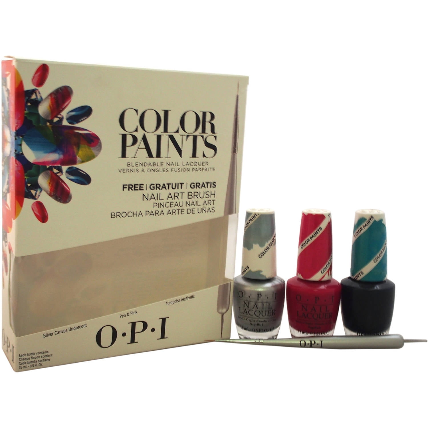 OPI Color Paints Blendable Nail Lacquer Set, 4 pc - Walmart.com