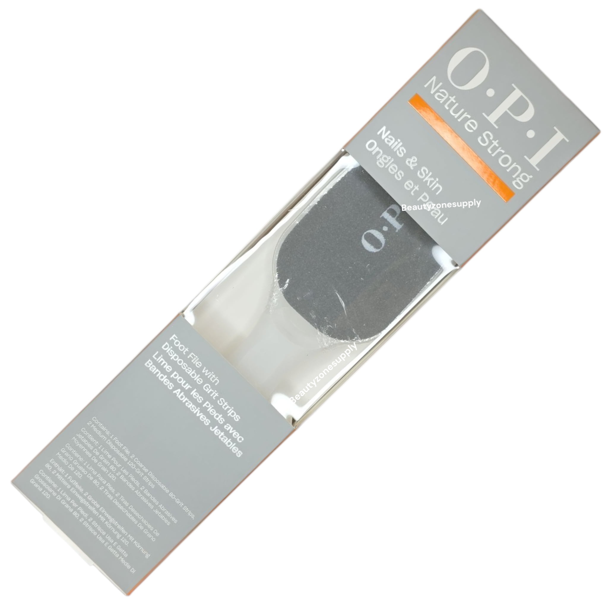OPI Dual Sided Foot File with Disposable Grit #NSSC014 - Walmart.com