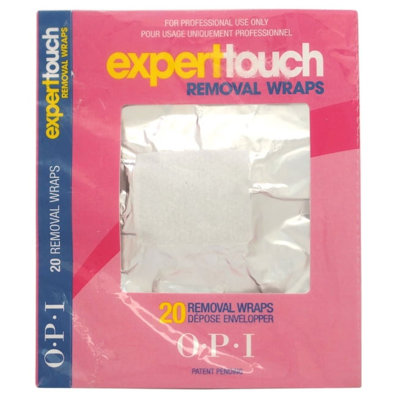 OPI Expert Touch Nail Removal Foil Wraps, 20 Count - Walmart.com