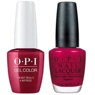 OPI GELCOLOR + MATCHING LACQUER LISBON WANTS MOOR OPI L16 - Walmart.com