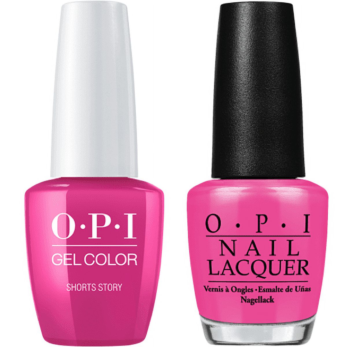 OPI GELCOLOR + MATCHING LACQUER SHORTS STORY B86 - Walmart.com