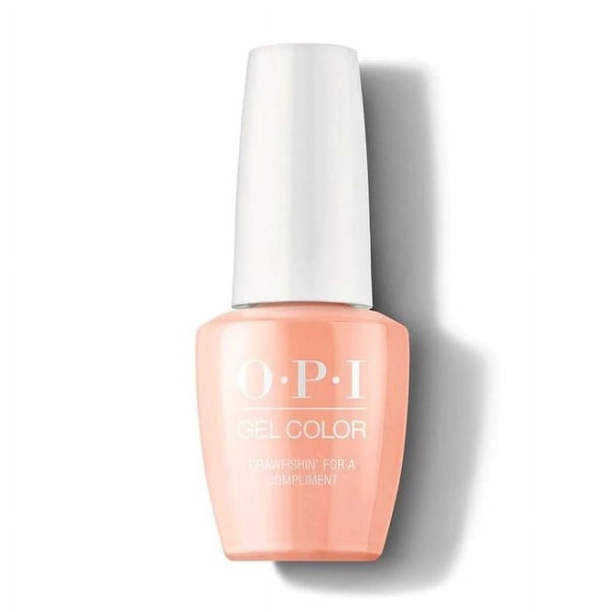 OPI Gel Color Gel Nail Polish, Crawfishin' For A Compliment(N58), Nail ...