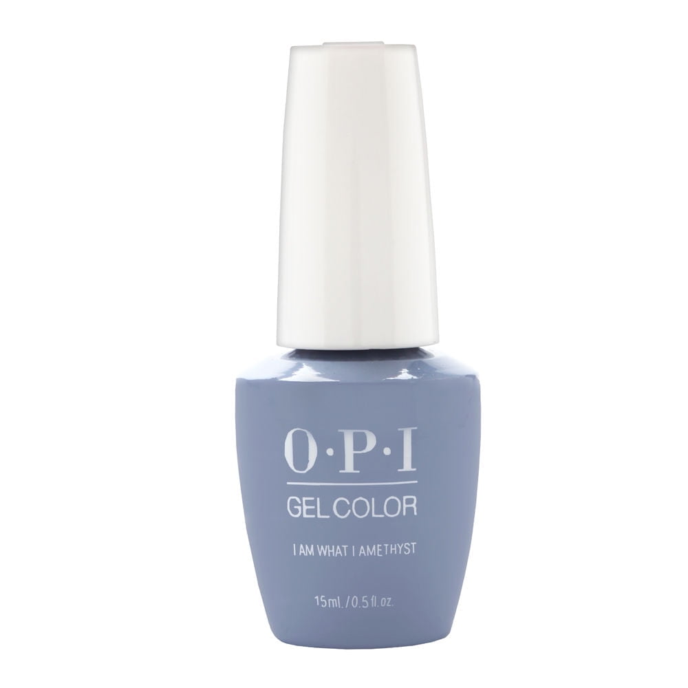 OPI Gel Color Gel Nail Polish, I Am What Amethyst(T76), Nail Polish ...
