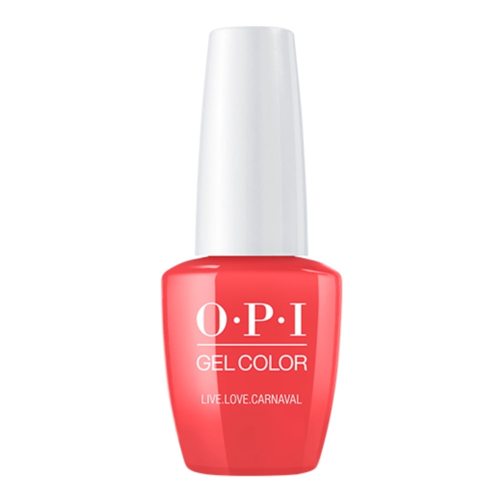 OPI Gel Color Gel Nail Polish, Live, Love, Carnival(A69), Nail Polish ...