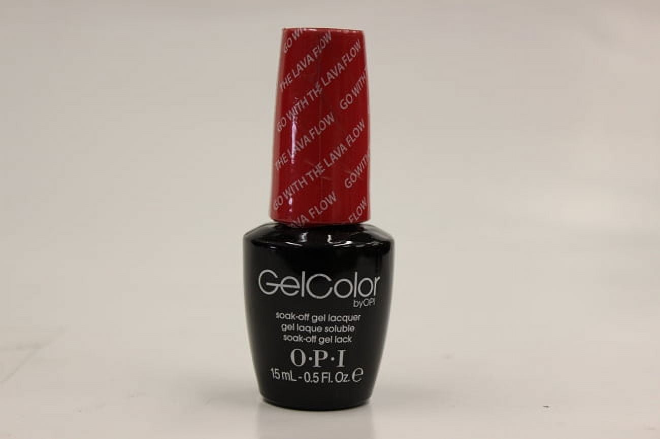 OPI Gel Polish Nail Lacquer - Go with the Lava Flow, .5 FL OZ - Walmart.com