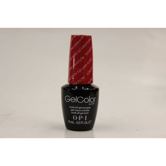 OPI Gel Polish Nail Lacquer - Go with the Lava Flow, .5 FL OZ - Walmart.com