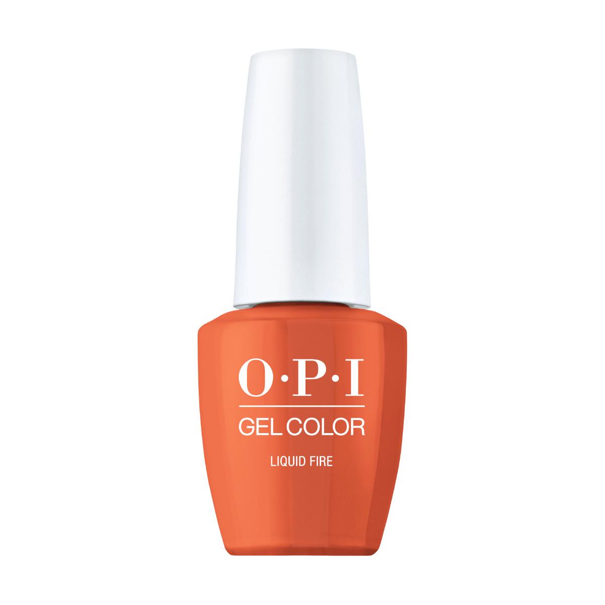 OPI Gel Color - Liquid Fire - GCF020 - Walmart.com