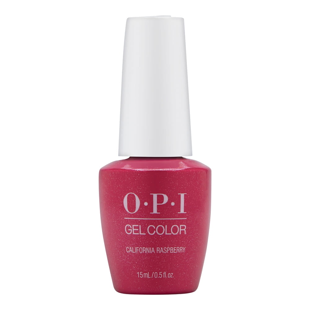 OPI GelColor Nail Polish, California Raspberry, Shine-Intense Gel ...