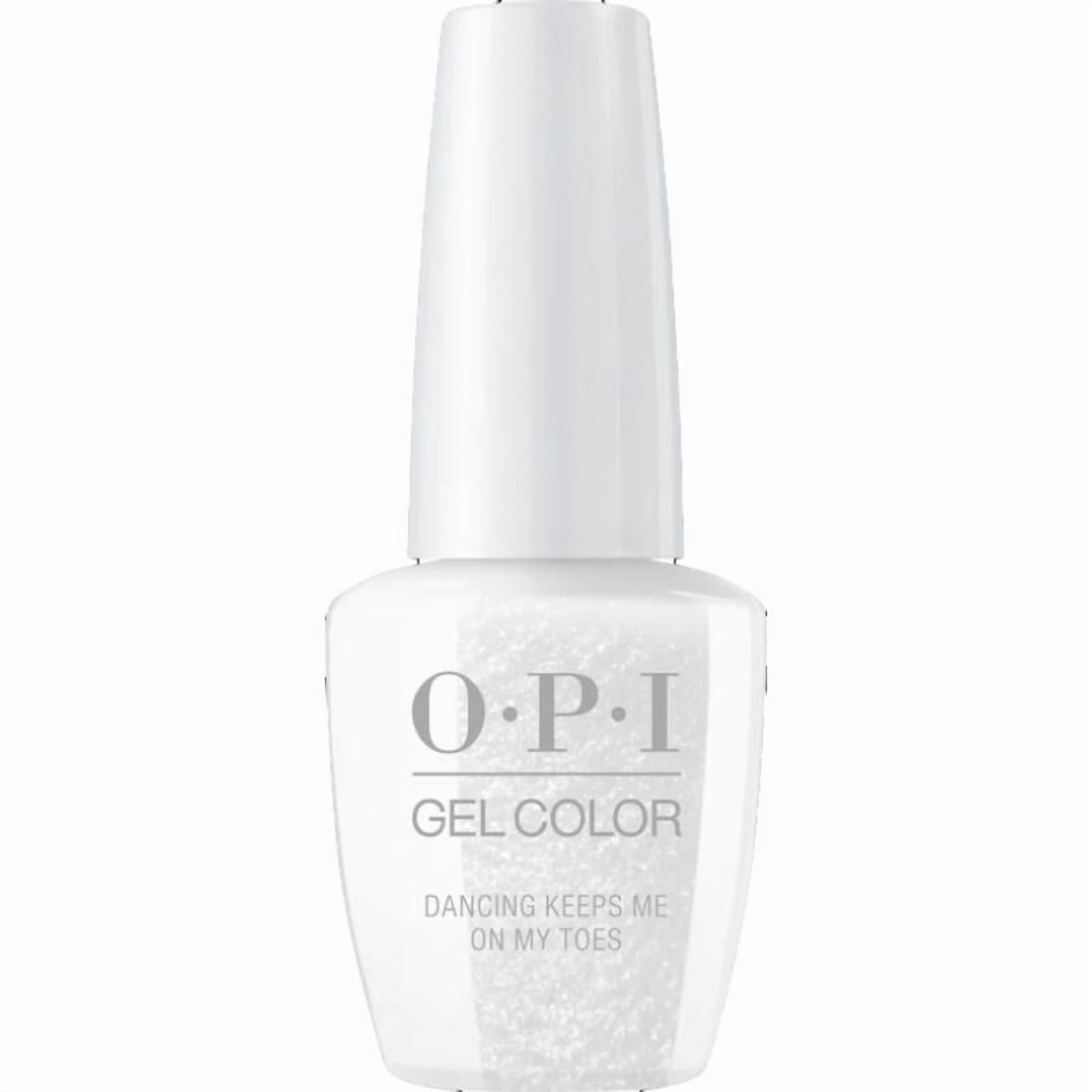 OPI Gel Color, Soak-Off UV LED Polish, Dancing Keeps Me On My Toes, 0 ...