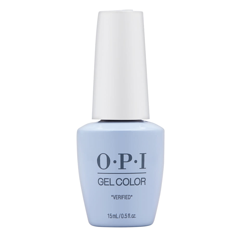 OPI GelColor Nail Polish GCS019A Verified Spring 2024 Baby Blue Long ...