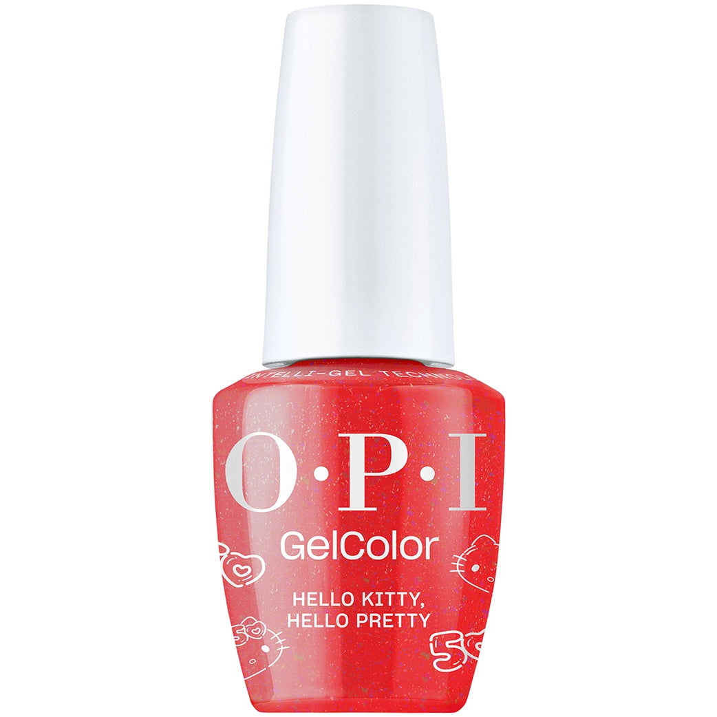 OPI GelColor Intelli-Gel Nail Polish GCHK04 - Hello Kitty, Hello Pretty ...