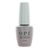 OPI LED Light Gel Nail Polish, Shiny Top Coat, 0.5 oz Movie Buff Color ...