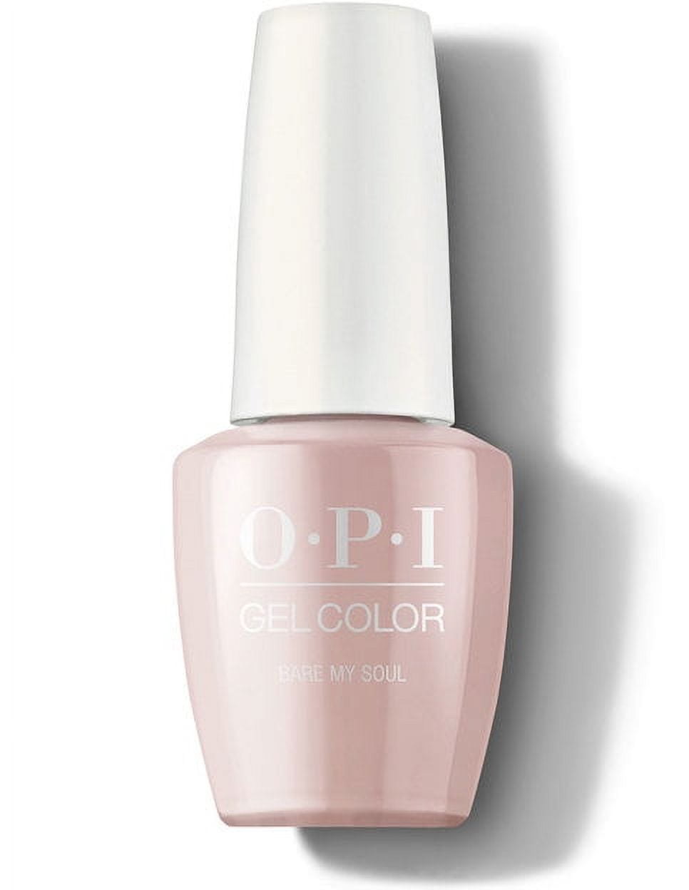 OPI GelColor Gel Nail Polish Bare My Soul 0.5 Fl Oz GCSH4 - Walmart.com