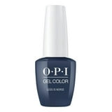 OPI GelColor Salon Nail Polish, Less Is Norse, Icy Gray-Blue, Long ...