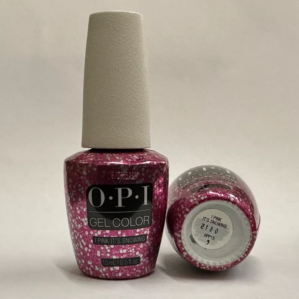 OPI GelColor Gel Nail Polish SUPER SALE! I Pink It's Snowing - P15, 0.5 ...