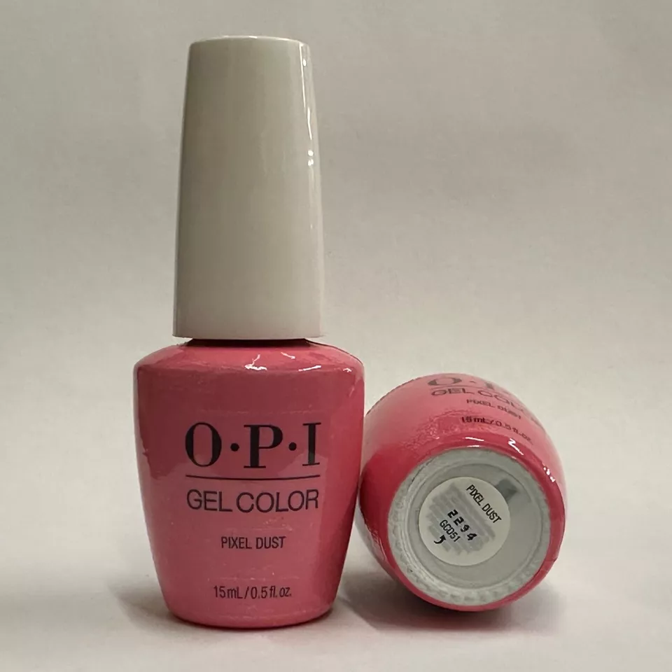 OPI GelColor Gel Nail Polish SUPER SALE! Pixel Dust - D51, 0.5 fl oz ...