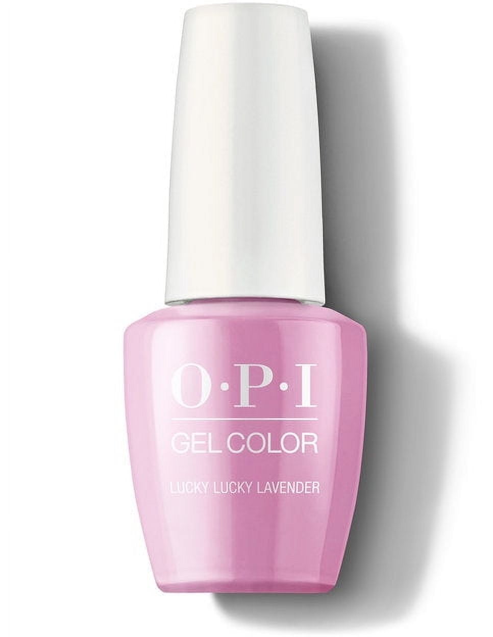 OPI Nail Polish, Lucky Lucky Lavender, 0.5 oz, Creamy Purple Nail ...