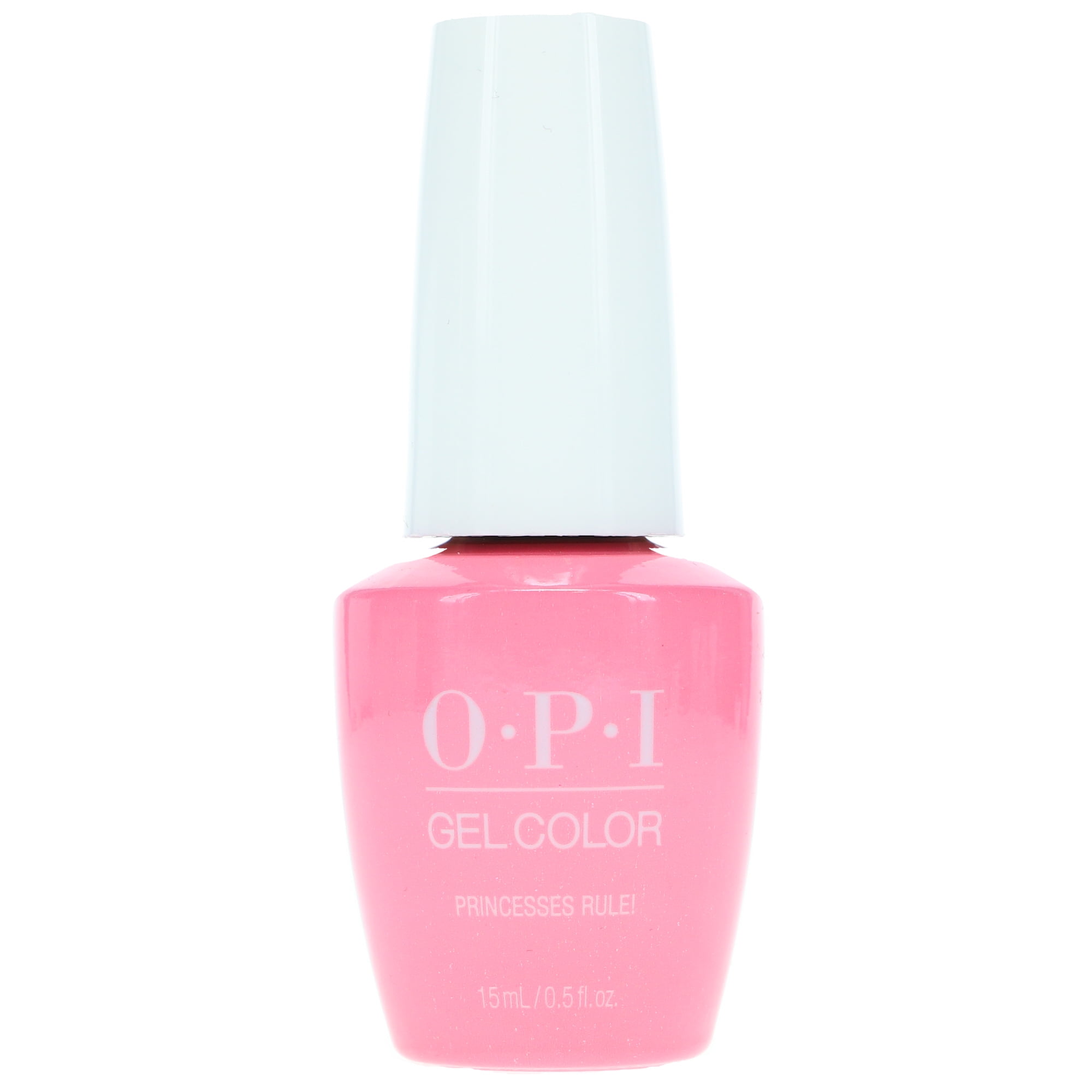 OPI GelColor Princesses Rule 0.5 oz - Sparkle Gel Nail Polish with ...