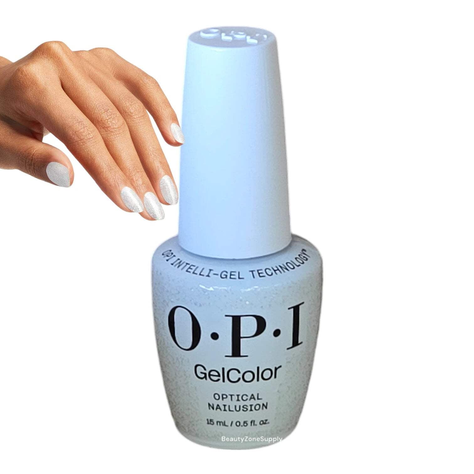 OPI Gelcolor Gel Nail Polish 0.50 oz. - Intelli-Gel - GCE01 - Optical ...