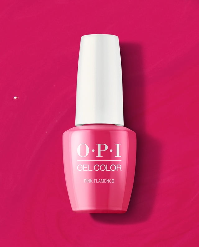 OPI GelColor Intelli-Gel Nail Polish GCE44 - Pink Flamenco - Walmart.com
