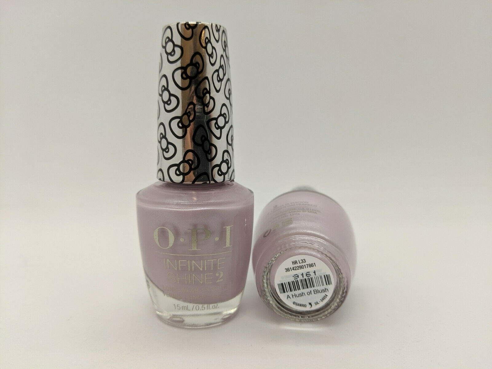 OPI Infinite Shine Holiday Hello Kitty .5oz/15mL - A Hush of Blush #HR ...