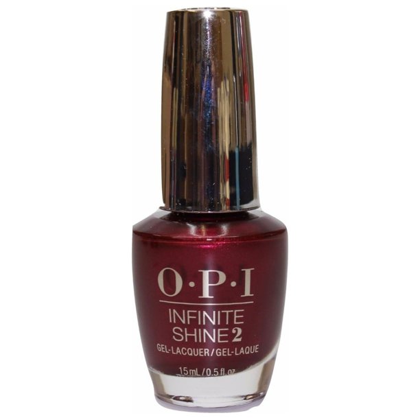 OPI Infinite Shine Nail Polish, Bogota Blackberry, 0.5 fl oz - Walmart Business Supplies