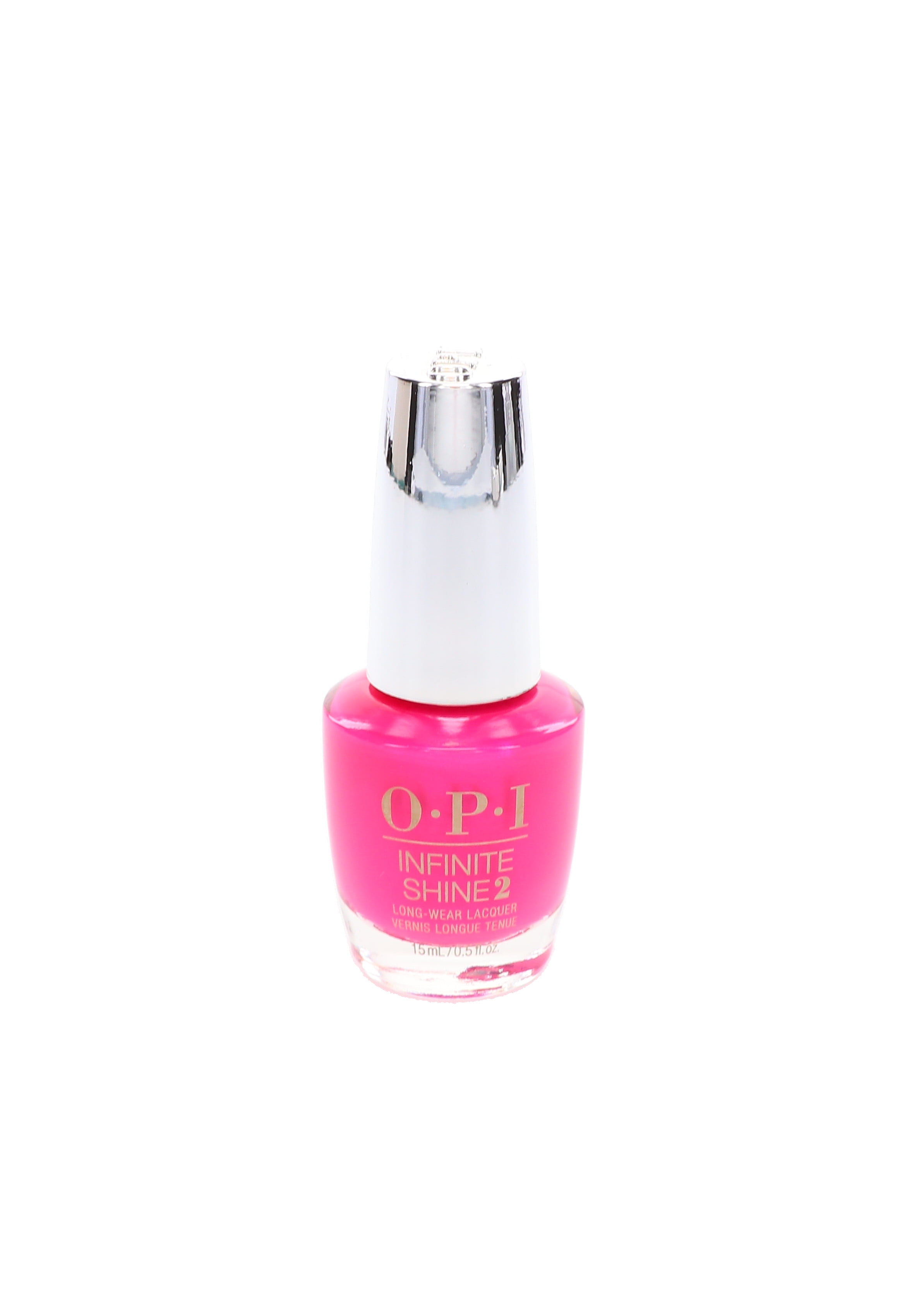 OPI Infinite Shine High-Shine, Long-Lasting Nail Polish, La Paz-itively Hot Pink, 0.5 Fl Oz ...