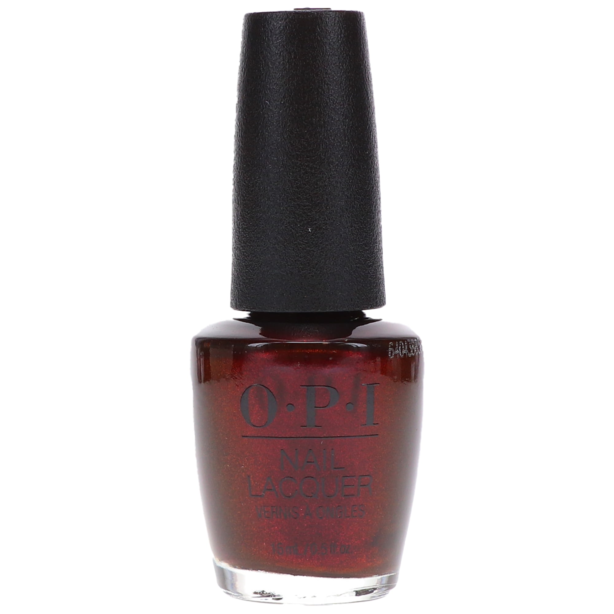 OPI Midnight In Moscow 0.5 FL OZ Charcoal-Colored Nail Lacquer with ...