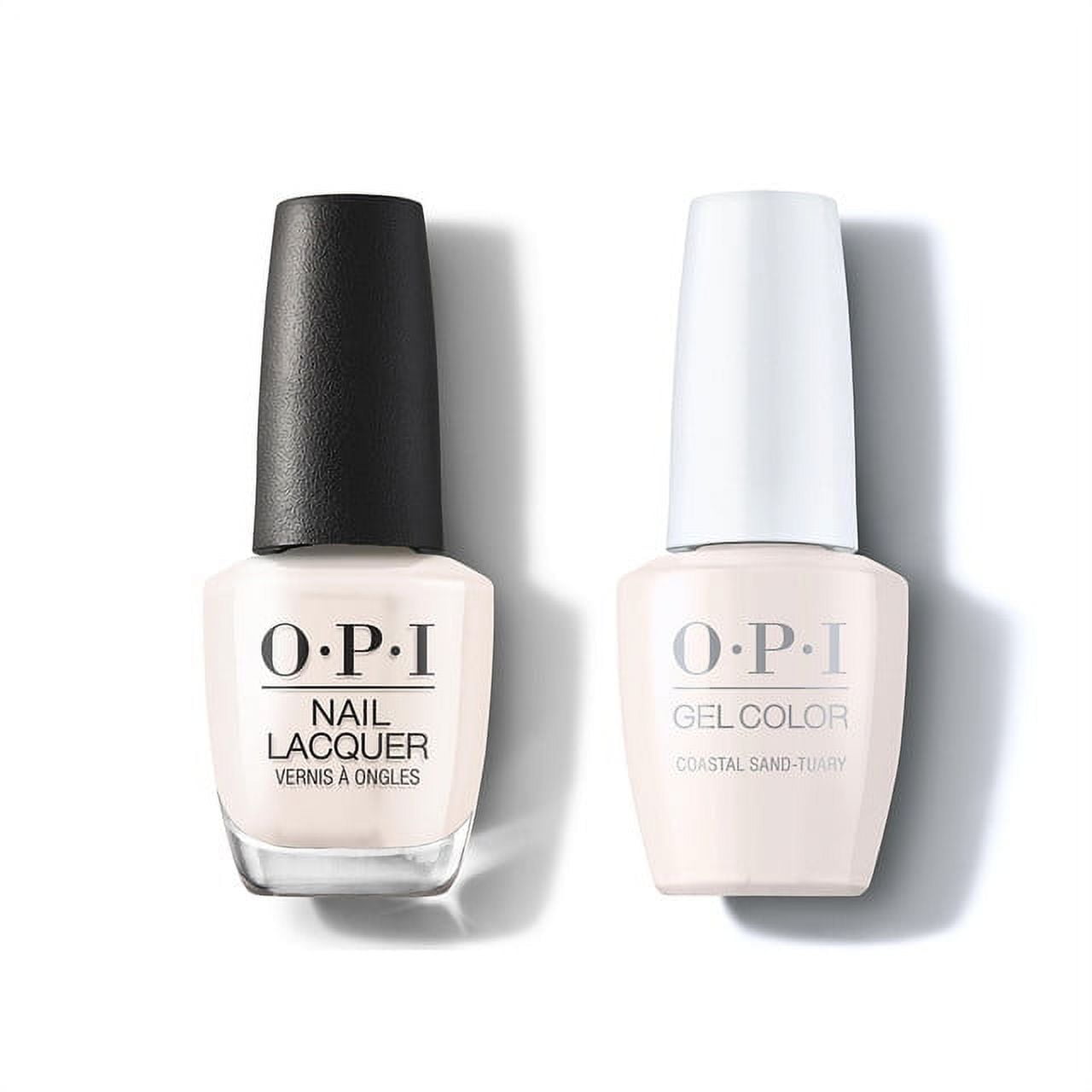 OPI Malibu GelColor + Nail Lacquer DUO 0.5 oz - N77 - COASTAL SAND ...