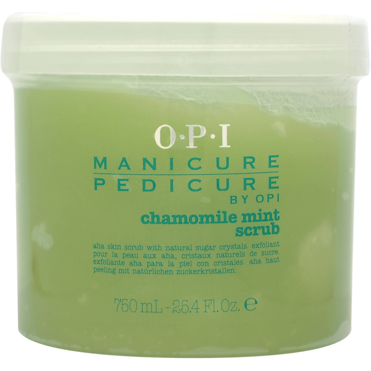 OPI Manicure Pedicure Chamomile Mint Scrub, 25.4 fl oz - Walmart.com