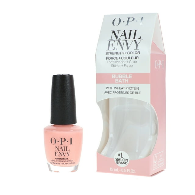 OPI Original Nail Envy Strengthener Polish, Bubble Bath, 0.5 Fl Oz, Hardening Finish - Walmart.com