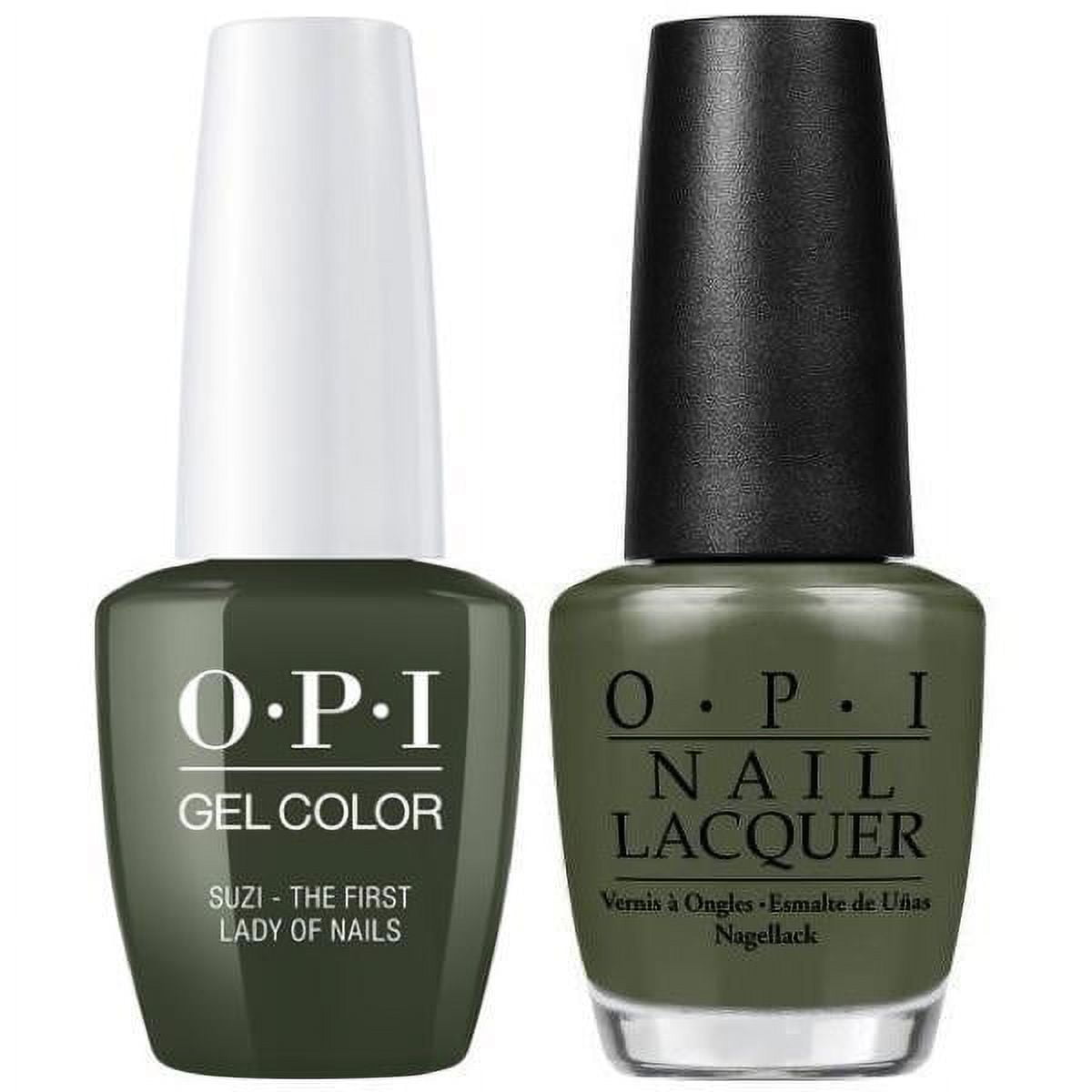 OPI Nail GELCOLOR + Matching Polish Washington D.C Combo 2ct - Suzi ...