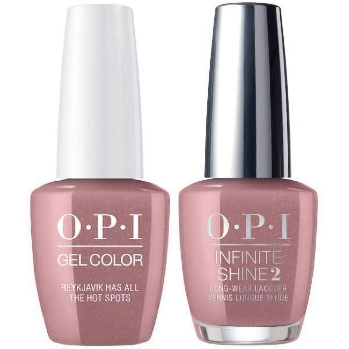 OPI Nail GelColor + Infinite Shine Polish Iceland Combo 2 ct ...