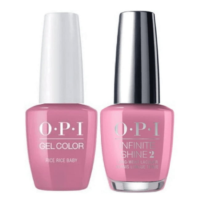 OPI Nail GelColor + Infinite Shine Polish Tokyo Combo 2 ct - Rice Rice Baby GC T80 - Walmart.com