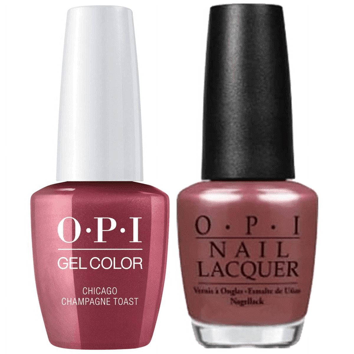 OPI Nail GelColor + Matching Polish Combo 2ct - Chicago Champagne Toast ...