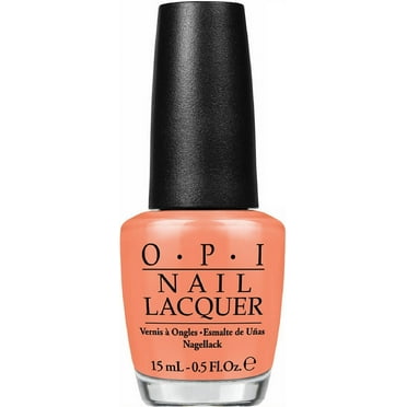 OPI Infinite Shine Nail Lacquer, Peru Collection, Machu Peach-u, 0.5 Fl ...