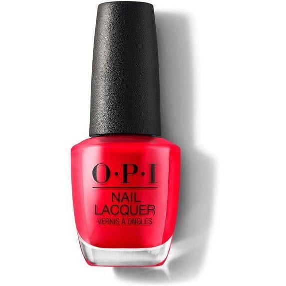 OPI Professional Nail Lacquer - Coca-Cola Red, Chip-Resistant, DBP ...