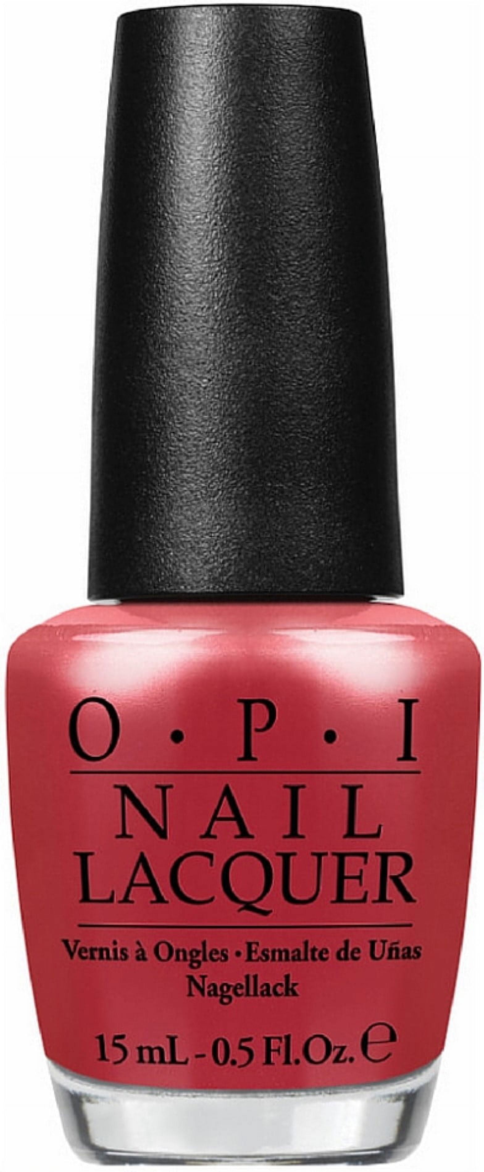 OPI Nail Lacquer, Go With The Lava Flow 0.50 oz - Walmart.com