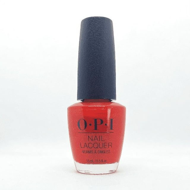 Opi Nail Lacquer Left Your Texts On Red Chip Resistant Fast Drying